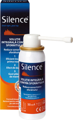 Silence - spray anti-sforait | avantaje.ro