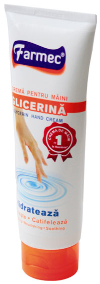 Crema pentru maini cu Glicerina Farmec | avantaje.ro