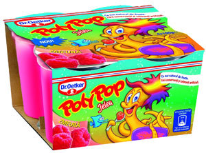 PolyPop, jeleul cu suc natural de fructe, de la Dr. Oetker | avantaje.ro