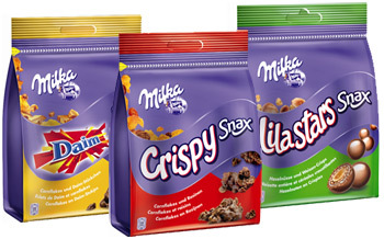 Kraft Foods lanseaza Milka Snax | avantaje.ro