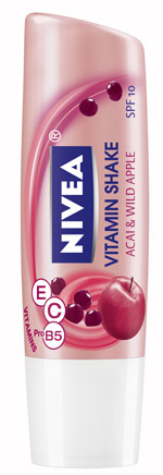 Noul Vitamin Shake Acai & Wild Apple de la NIVEA Lip Care | avantaje.ro