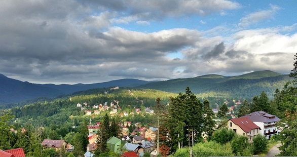 (P) Predeal, oraşul situat la cea mai mare altitudine din România ...