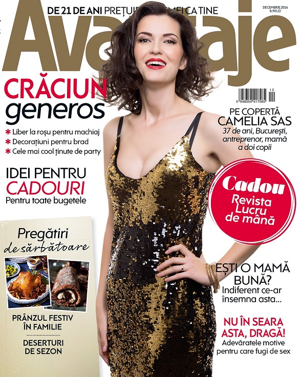 A apărut revista AVANTAJE, ediția lunii decembrie 2016 - Avantaje.ro - Ghidul complet al femeii ...