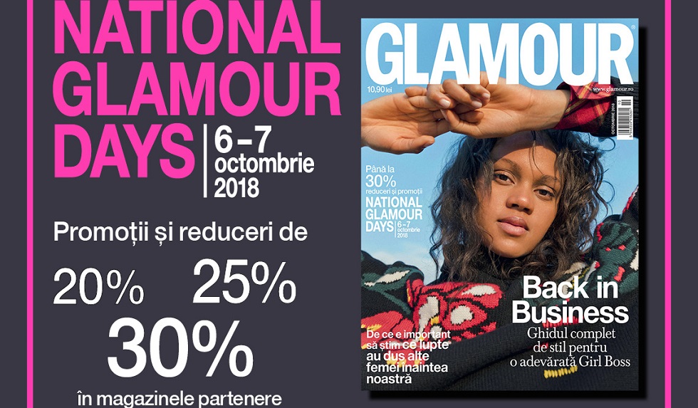 National GLAMOUR Days 2018: un nou weekend de reduceri substanțiale ...