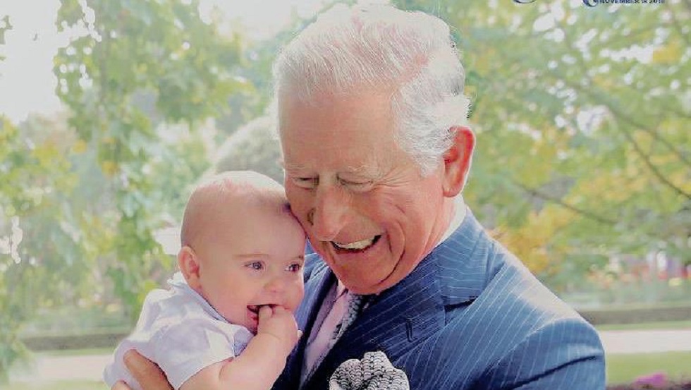 Prințul Charles și Prințul Louis, o imagine care i-a cucerit pe ...