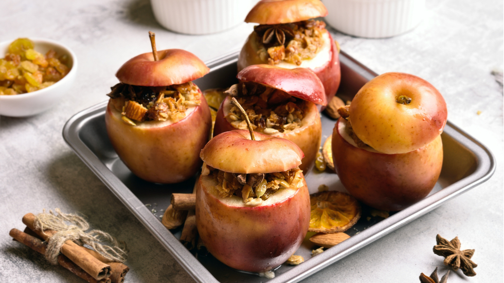 Desert rapid și sănătos – Mere în albuș