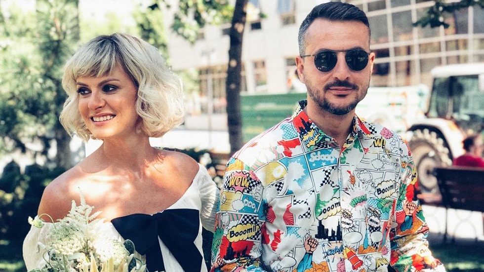 Actrița Ioana Blaj și logodnicul ei Ducu Ion s-au căsătorit civil