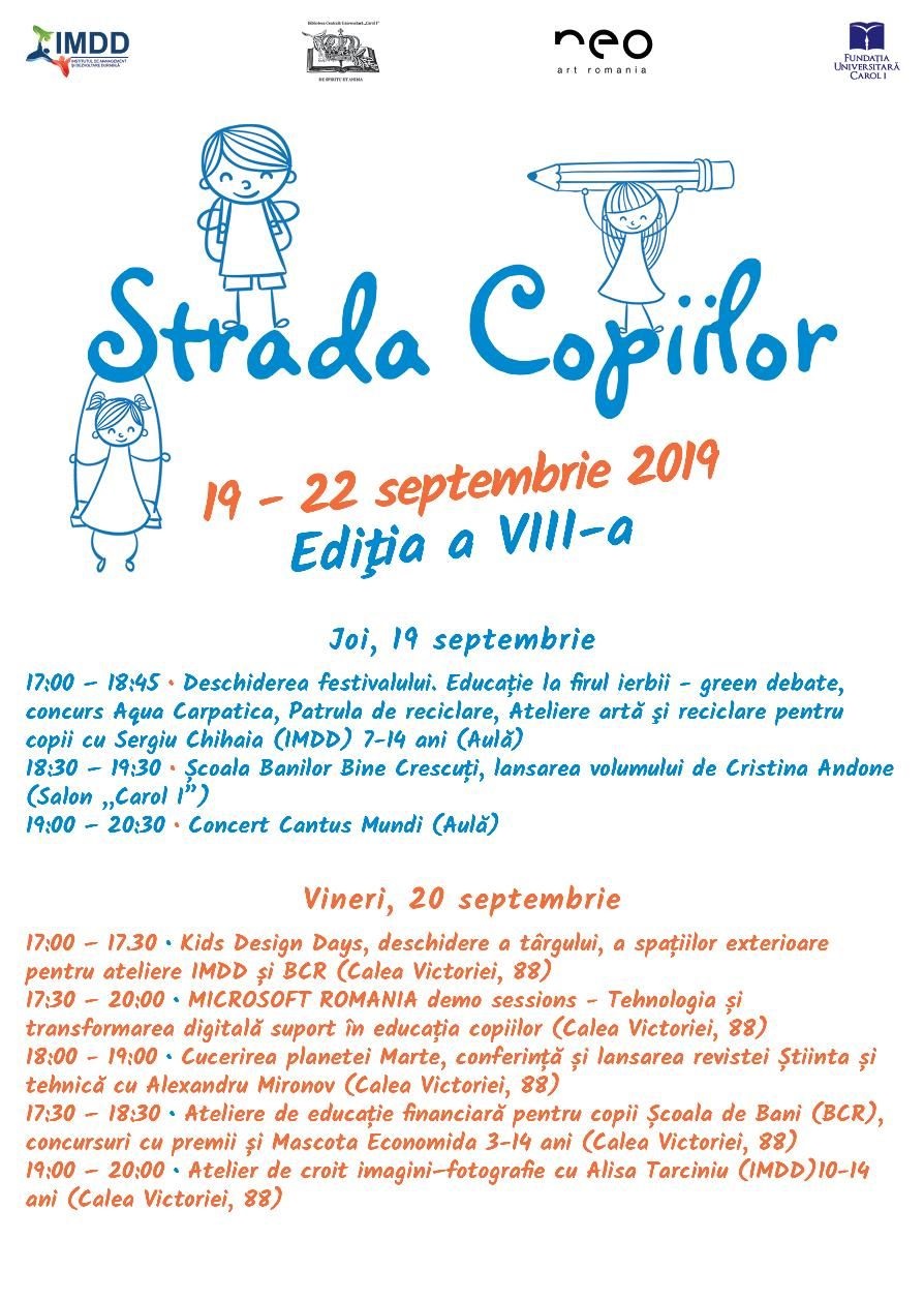 Tot ce trebuie să știi despre Strada copiilor, parte a Festivalului ...