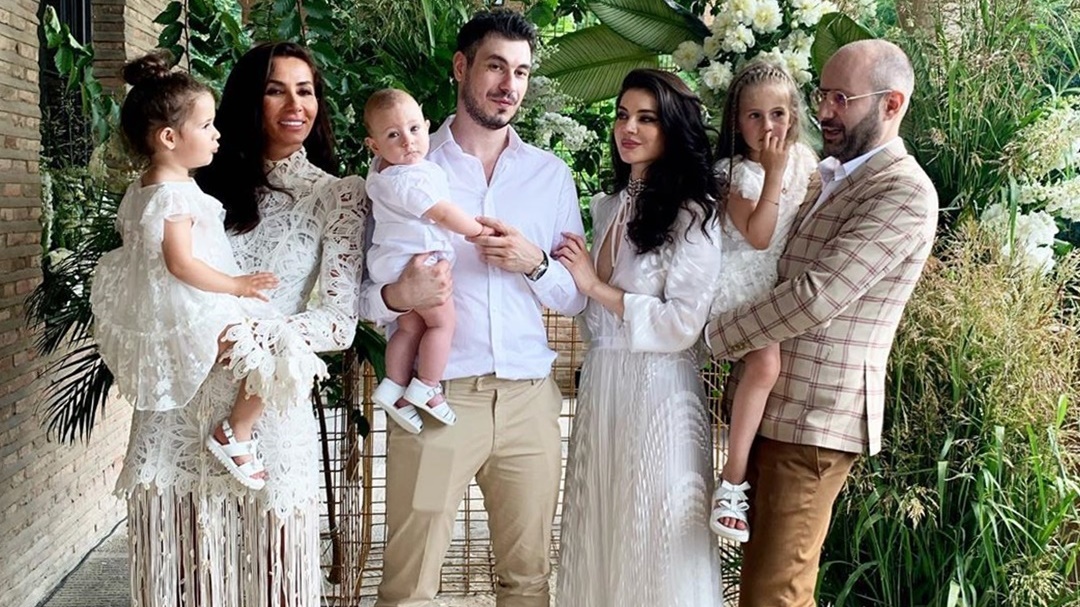 Alex Pițurcă și Christina Ich și-au botezat fiul! Cine sunt nașii?