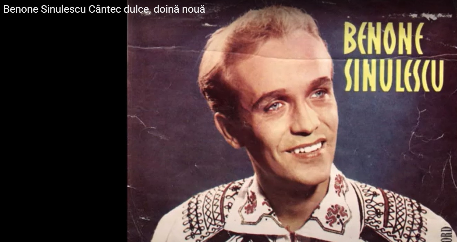 Cel mai cunoscut cântec al lui Benone Sinulescu, fredonat de o țară ...