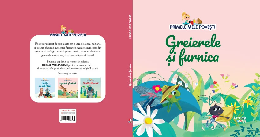 Greierele și Furnica – ediția nr. 26 din colecția “Primele mele povești”