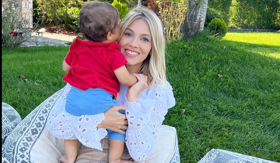 Andreea Ibacka, poză adorabilă cu Tiago: „Așa frumos”