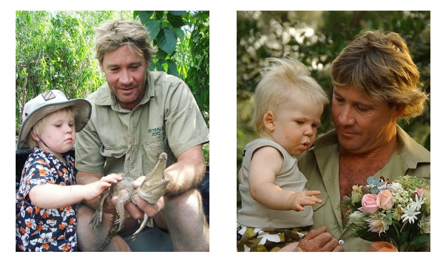 Robert Irwin, în lacrimi după ce a vizionat un mesaj de la tatăl său