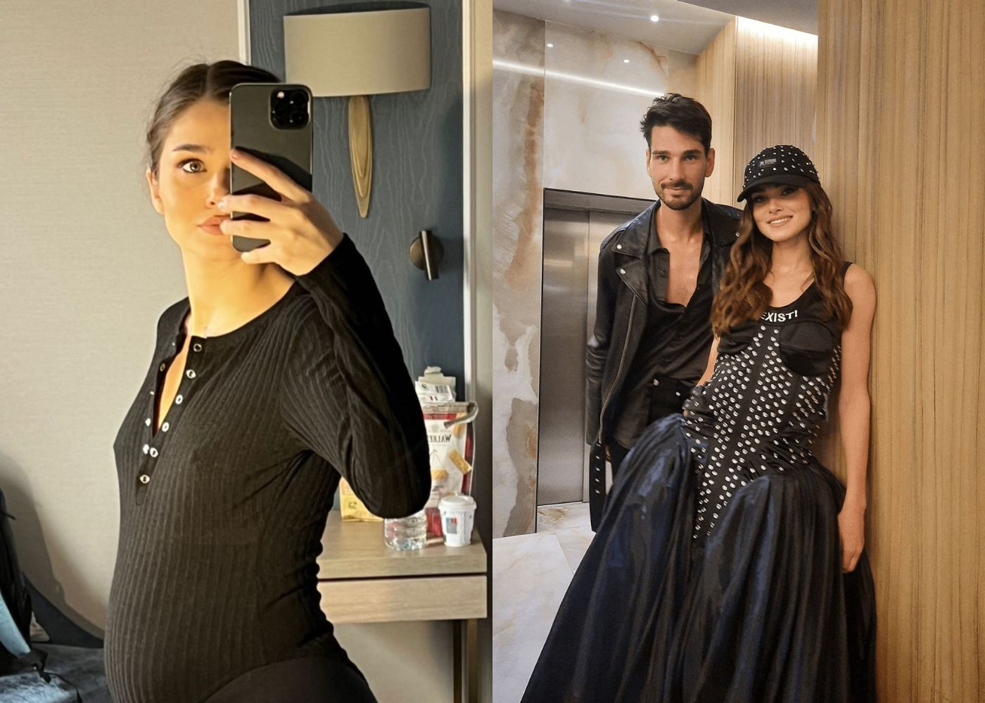 Theo Rose, însărcinată în 7 luni, are 58 de kilograme