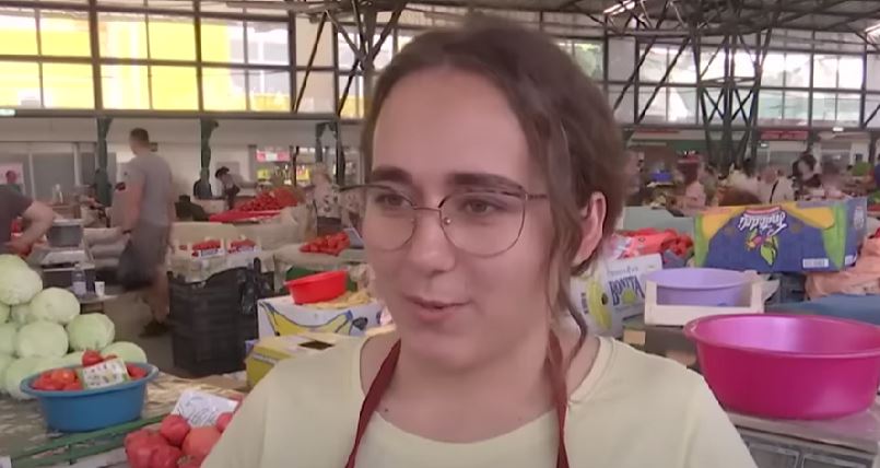 Diana Necula e studentă la medicină, dar vinde legume în piață ...