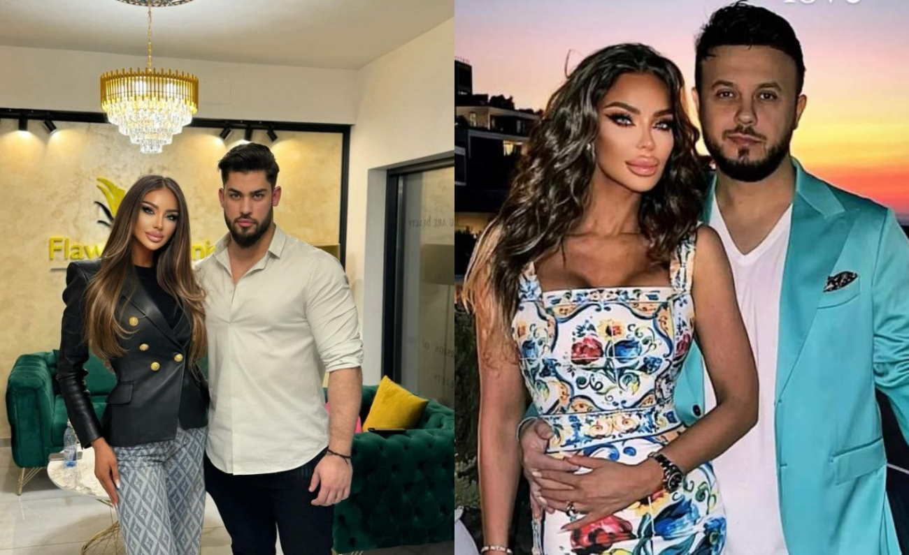 Gabi Bădălău o felicită pe Bianca Drăgușanu pentru apariția cu Auday Al ...