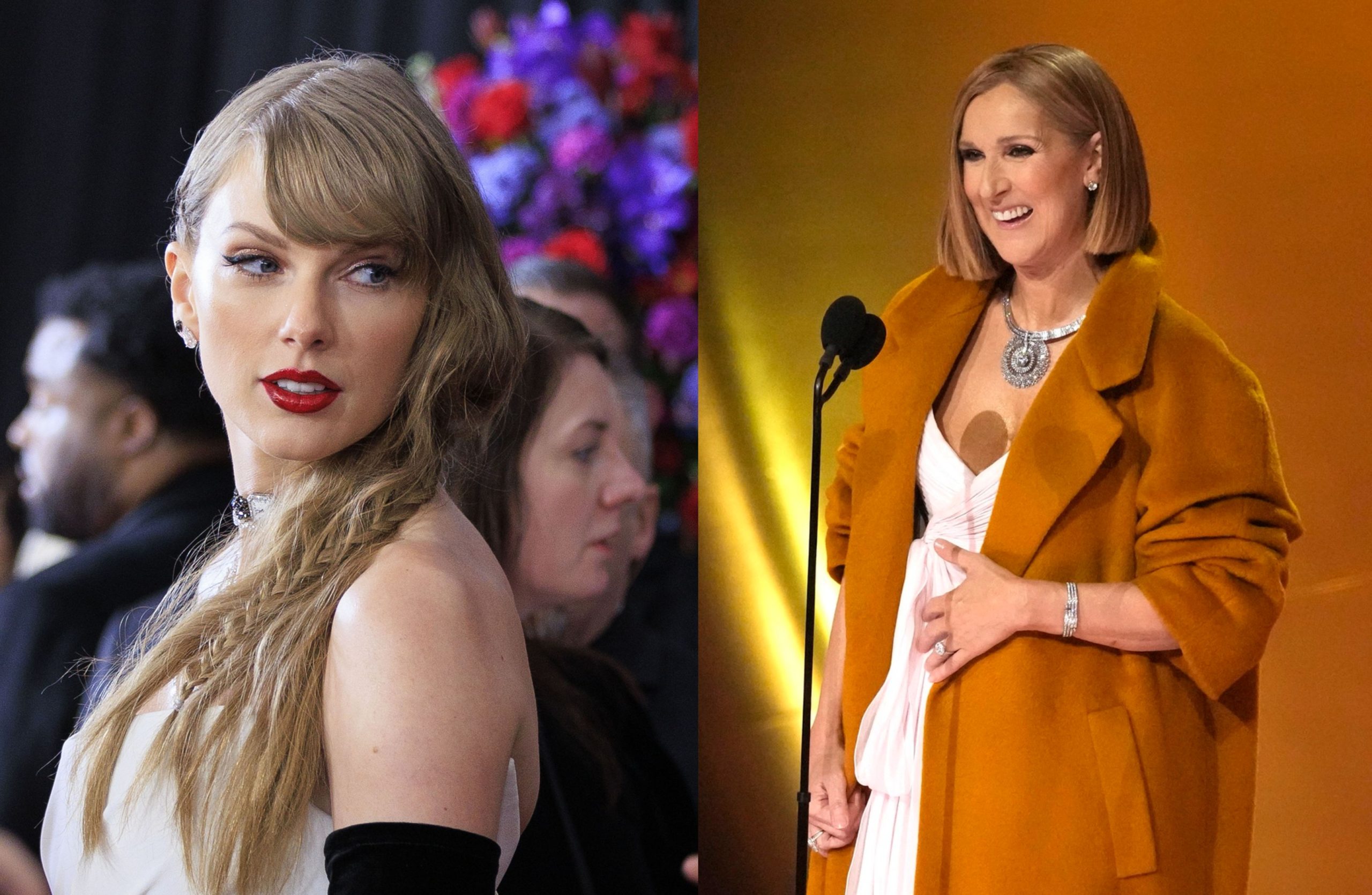 Taylor Swift, gest neașteptat față de Celine Dion pe scena de la Premiile Grammy 2024. A ignorat ...