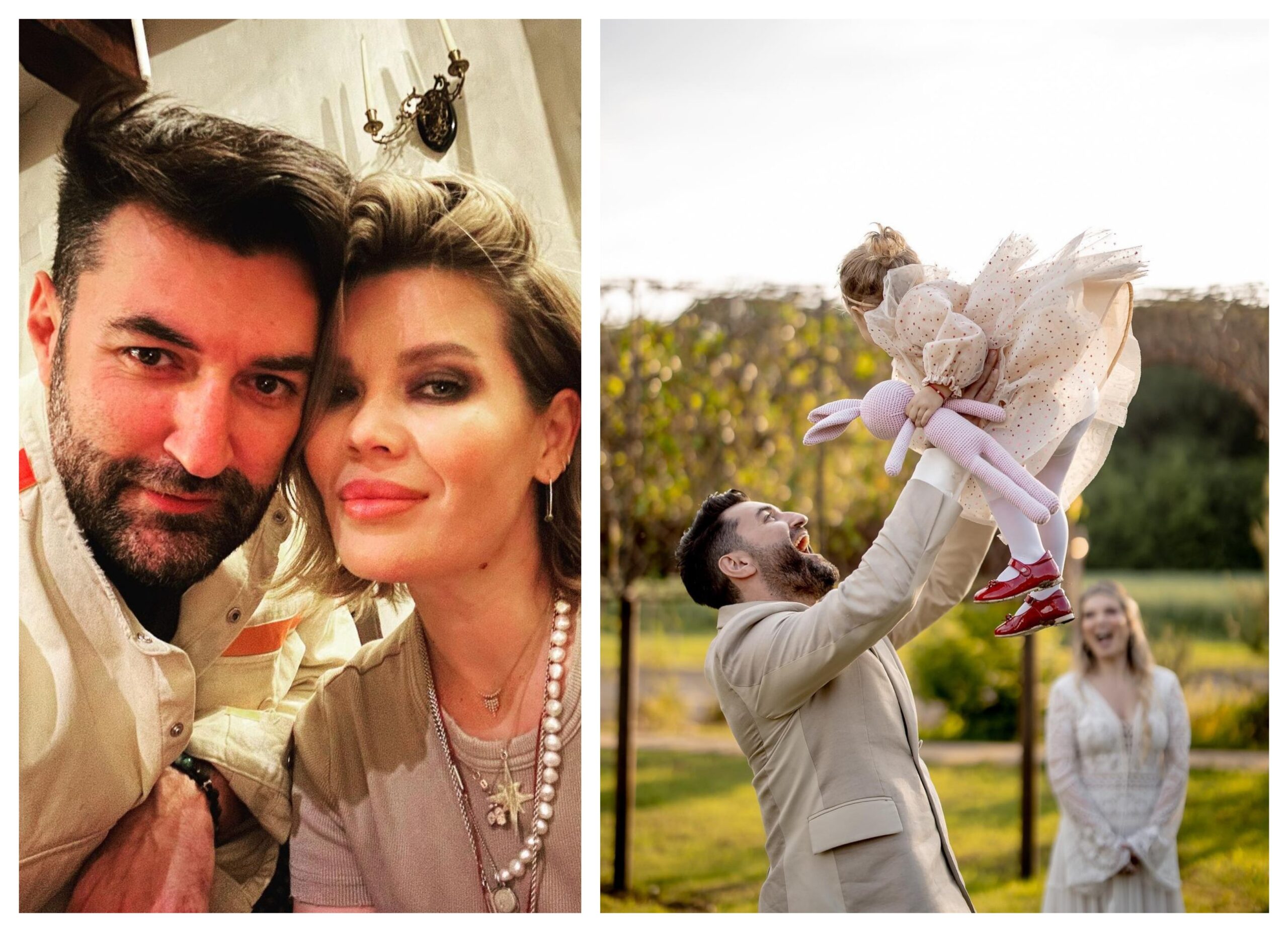 Imagini adorabile cu fiica Ginei Pistol și a lui Smiley. Josephine a ...