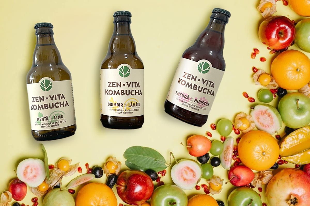 Kombucha - băutura preferată a veganilor
