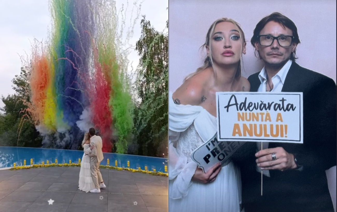 Ilona Brezoianu s-a căsătorit religios cu Andrei. Printre invitații de ...