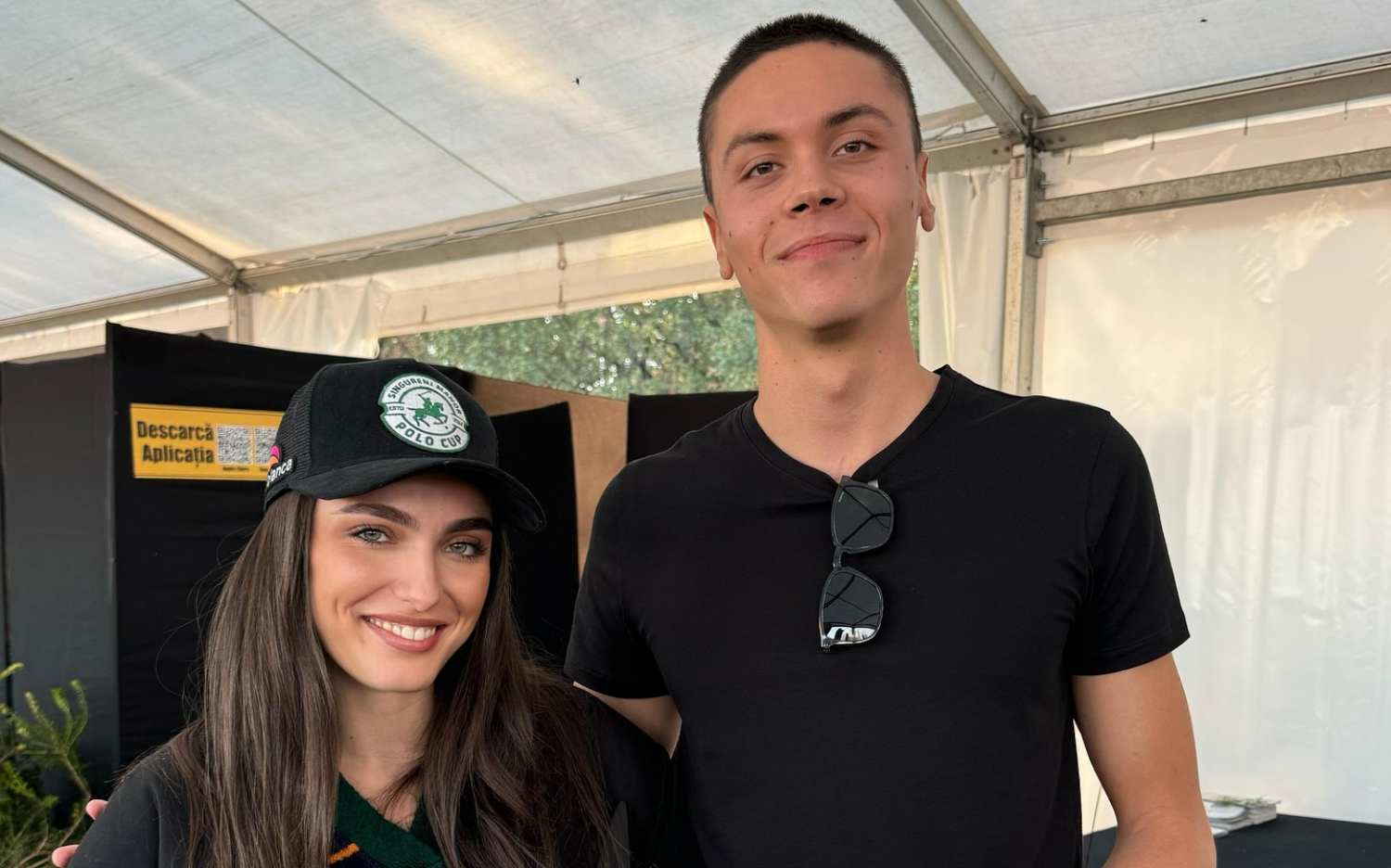 Alexia Eram și David Popovici s-au pozat împreună la un eveniment ...