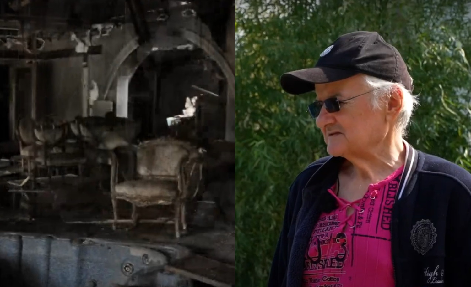 Irinel Columbeanu s-a întors la vila din Izvorani, care a ajuns o ruină ...