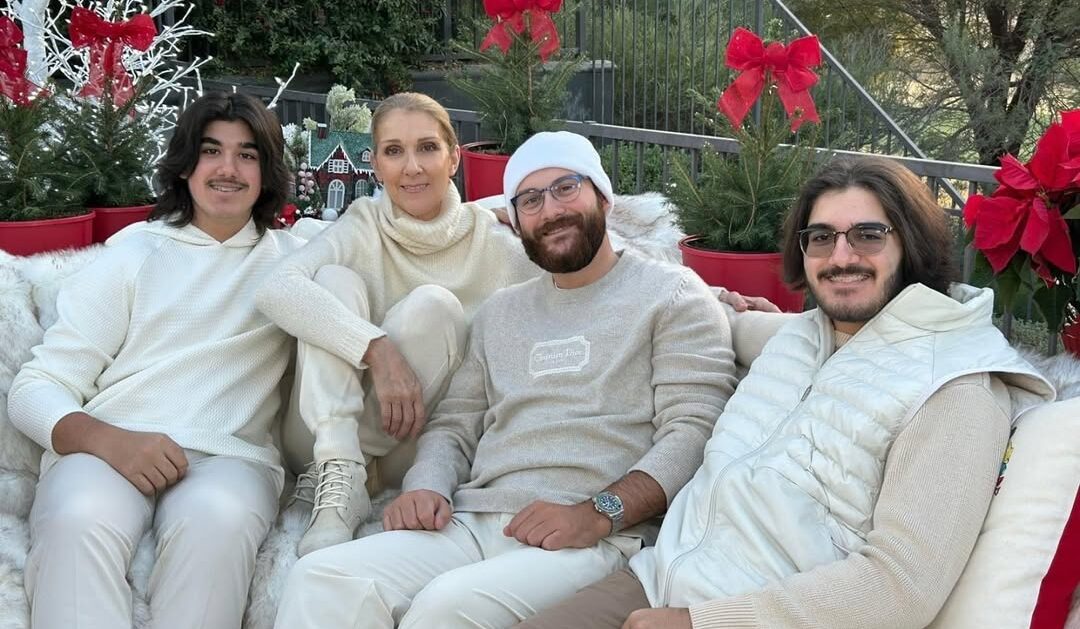 Imagini rare cu gemenii lui Celine Dion. Au 14 ani, dar par mult mai ...