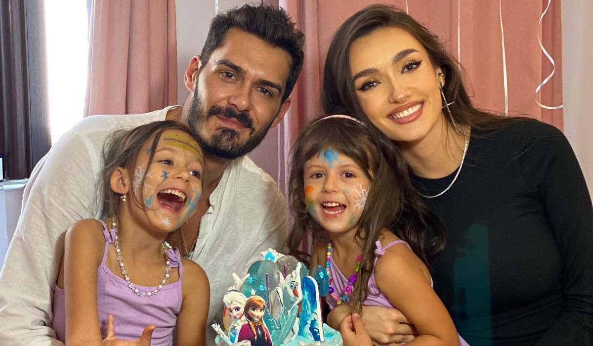 George Burcea a fost întrebat de fetițele sale despre divorțul de ...