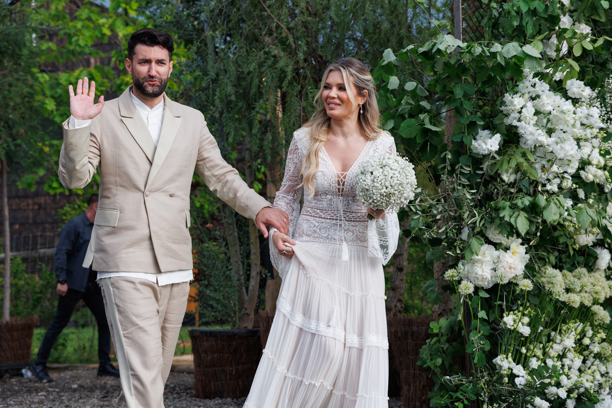 Marii absenți de la nunta lui Smiley cu Gina Pistol. Detalii despre ...